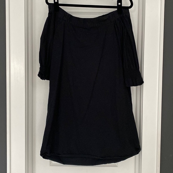 Cotton On | Dresses | Cotton On Black Off The Shoulder Dress | Poshmark